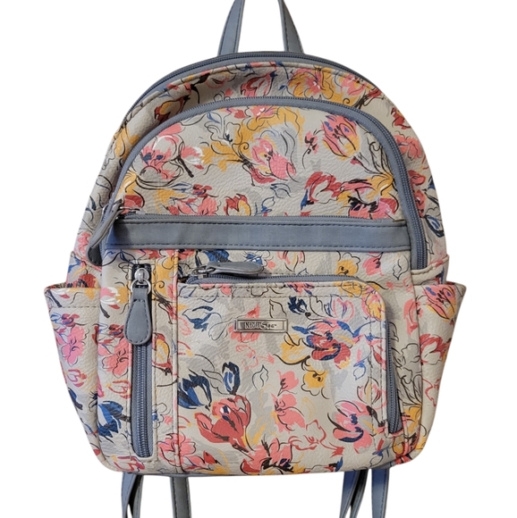 Multisac | Bags | Multisac Adele Multi Compartment Floral Backpack ...